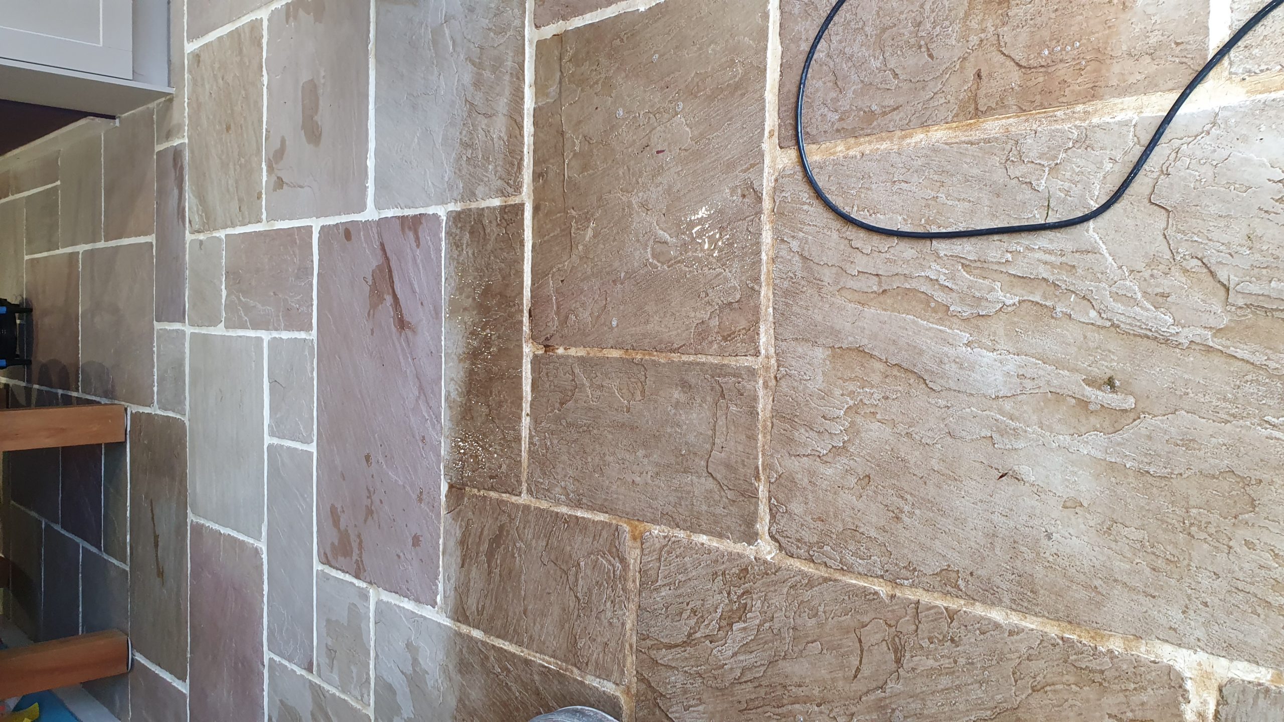 A Beautiful Natural Stone Floor Restored - In Depth